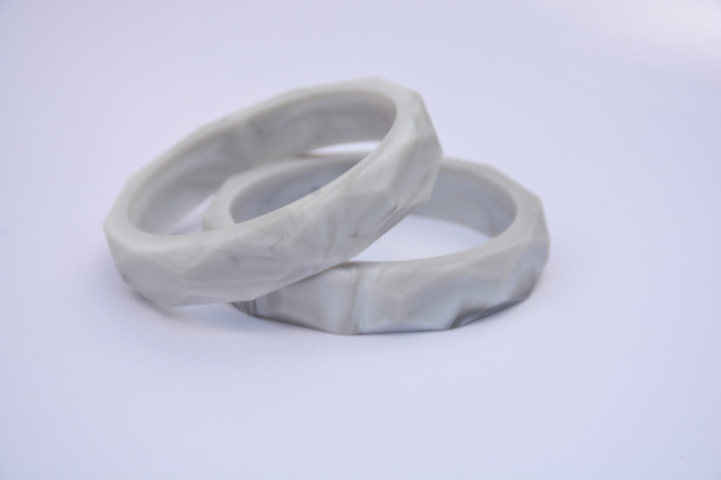 Teething Bangle - Blue Ocean Baby